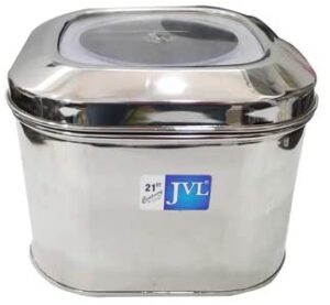 Shop Our epitome of quality with JVL Stainless Steel Storage Containers